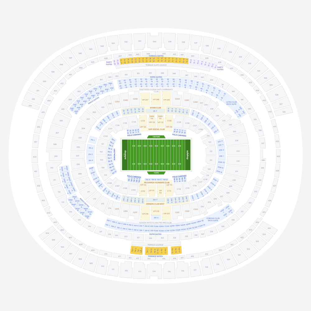 SoFi Stadium VIP Suite Options
